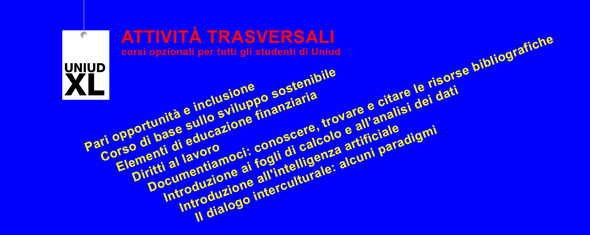 Uniud XL - Attività trasversali